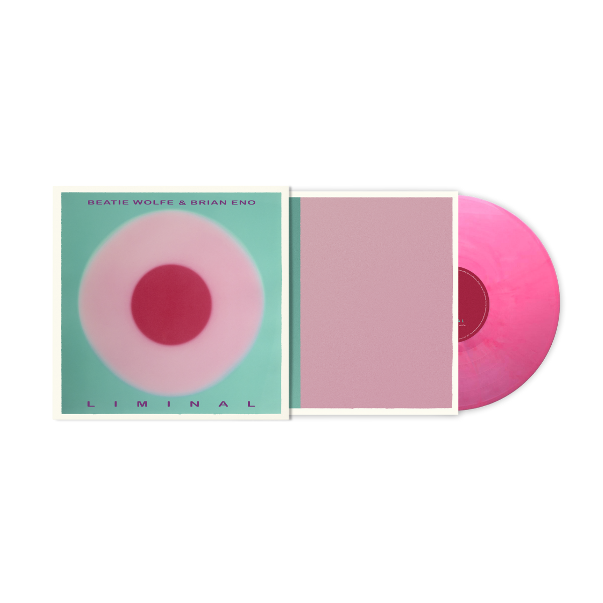 Brian Eno & Beatie Wolfe - Liminal - Exclusive Translucent Rose BioVinyl - Recordstore