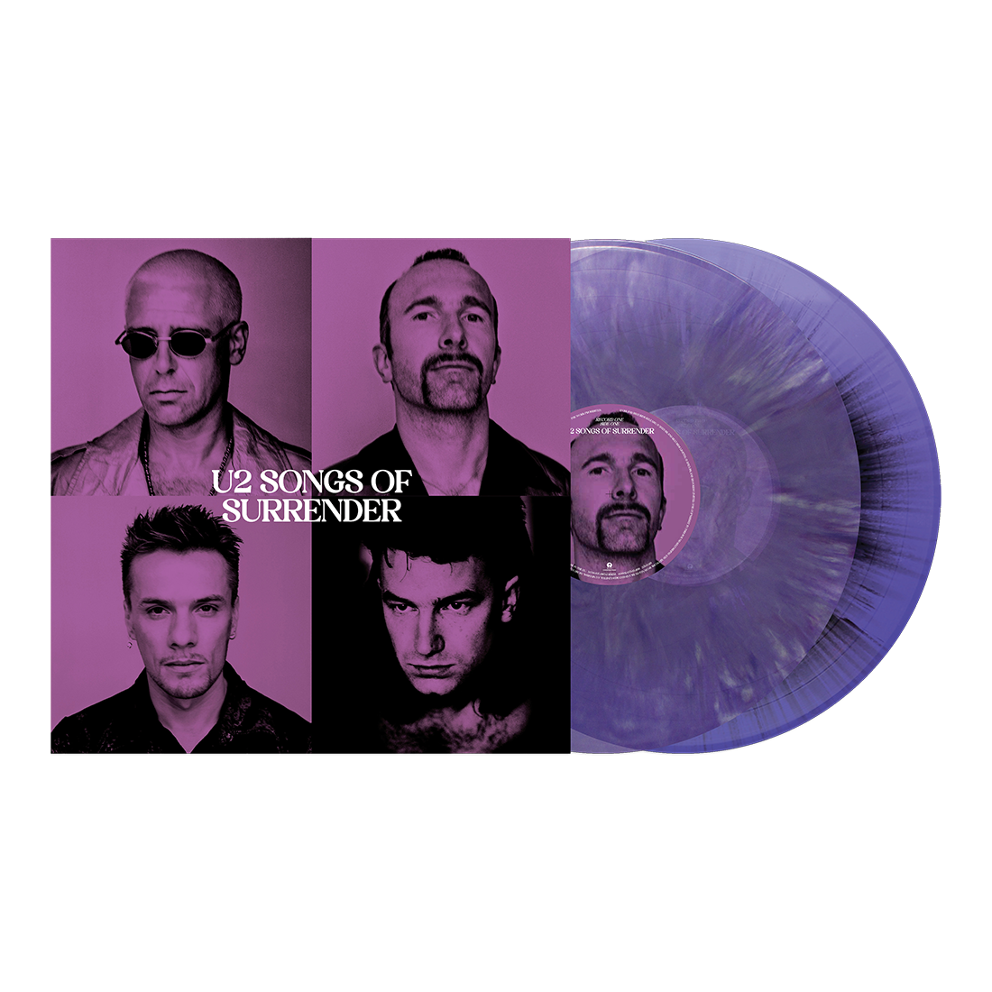 U2 - ‘Songs Of Surrender’ – 2LP Exclusive Purple Splatter & Marble Effect V - Recordstore