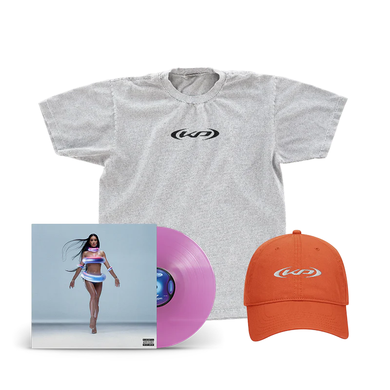 143: Limited Deluxe Purple Vinyl LP, KP Logo Orange Cap + Butterfly T- - Recordstore