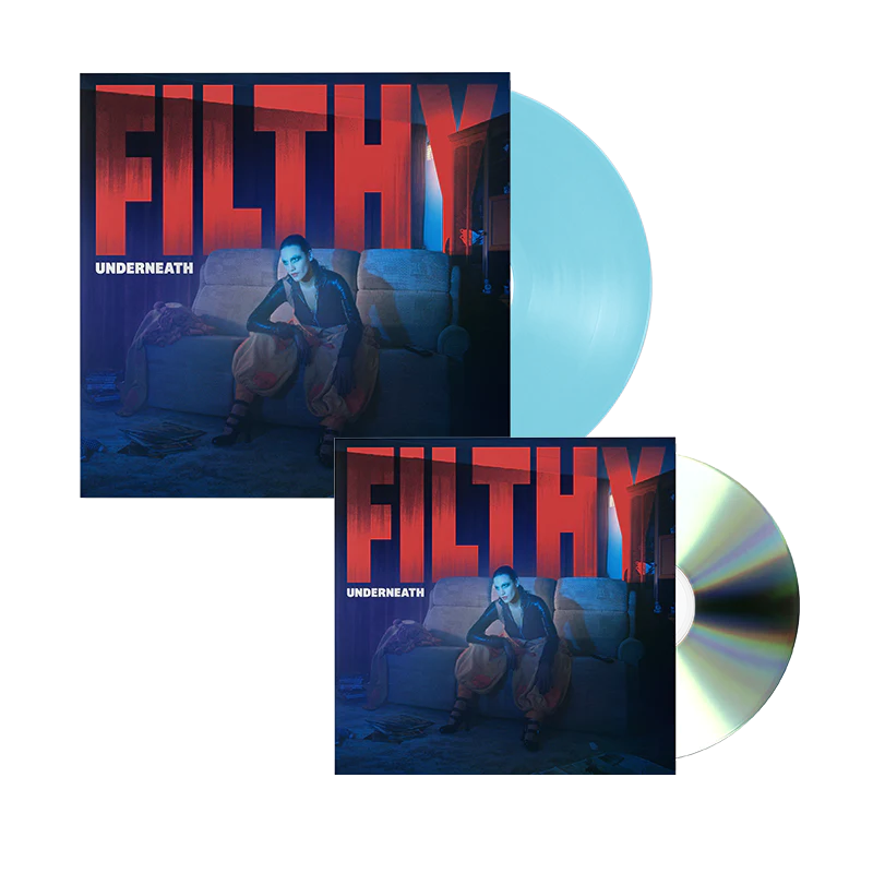 Filthy Underneath: Exclusive Blue Vinyl LP + CD - Recordstore