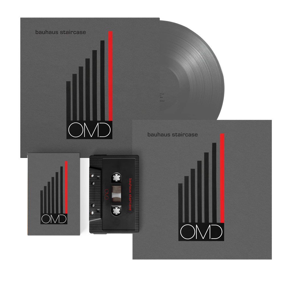 OMD - Bauhaus Staircase: Exclusive Silver Vinyl LP, Cassette + Limited Spot - Recordstore