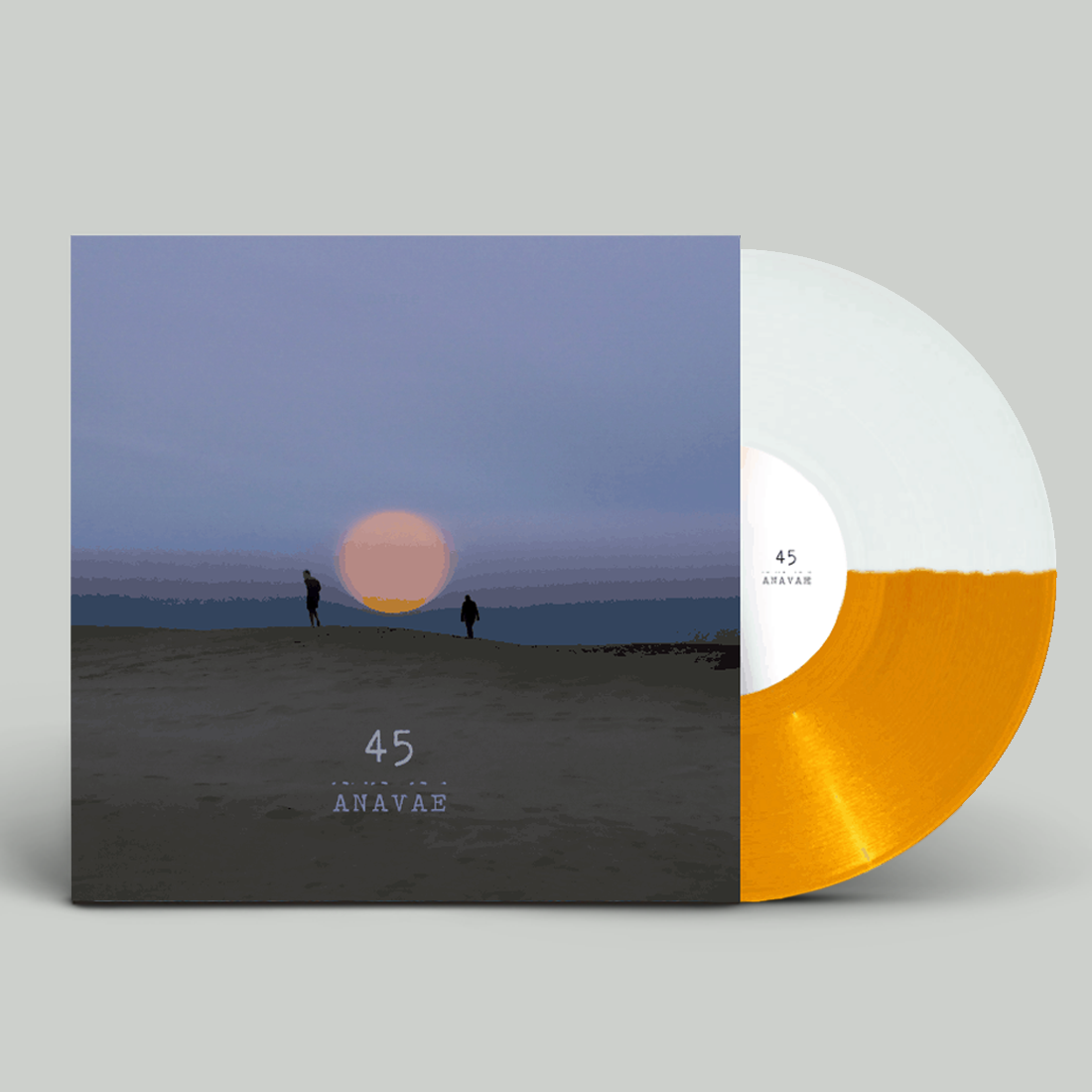 ANAVAE - 45: Exclusive Signed Orange + White Split Vinyl LP - Recordstore
