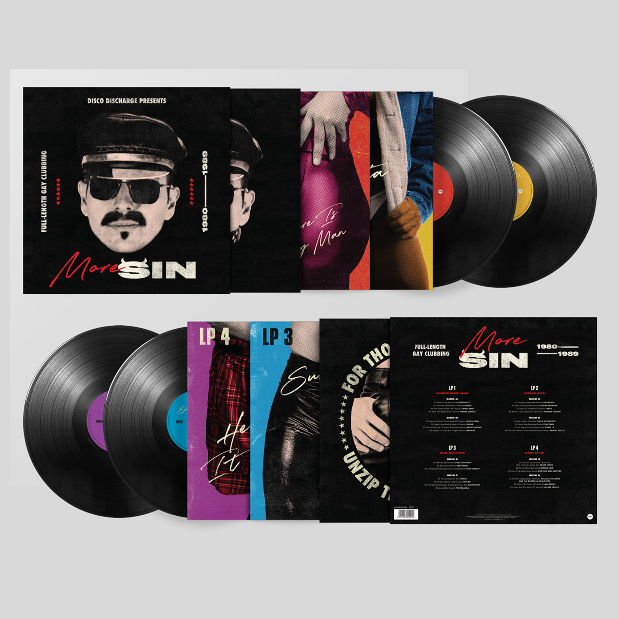Various Artists - Disco Discharge presents More Sin - Box Of Sin 2 ...