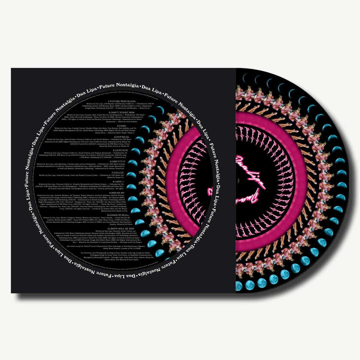 Dua Lipa + Future Nostalgia: Limited Edition Zoetrope Album Bundle ...