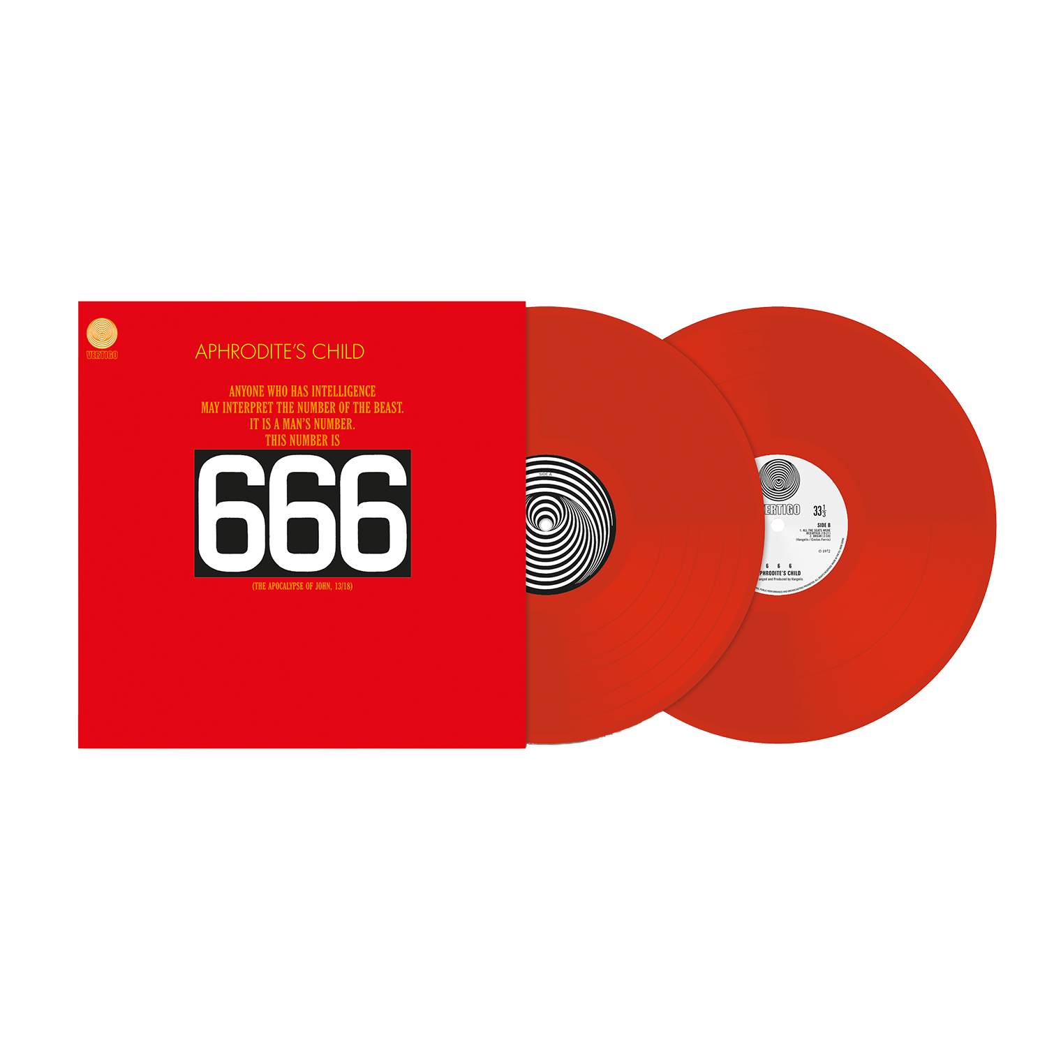 Aphrodite's Child - 666 (The Apocalypse Of John, 13/18): Exclusive Red ...