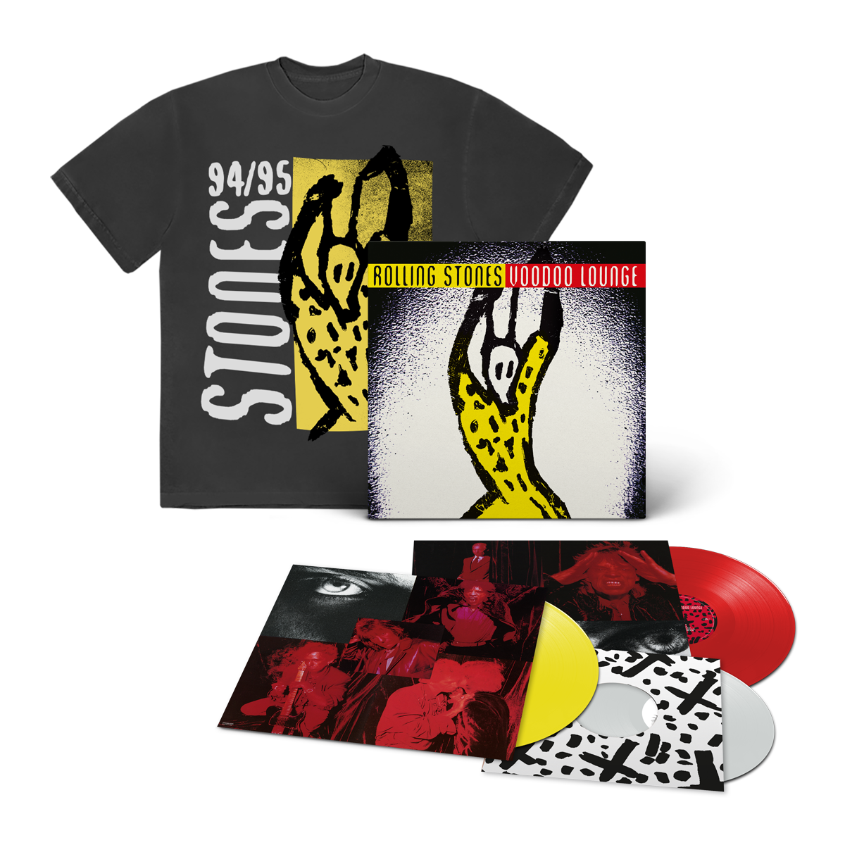 Voodoo Lounge (30th Anniversary): Red & Yellow Vinyl 2LP, Exclusive Bo ...