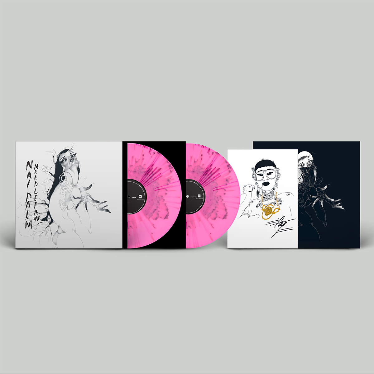 Nai Palm - Needle Paw: Limited Edition Majin Bubblegum Pink Vinyl 2LP ...