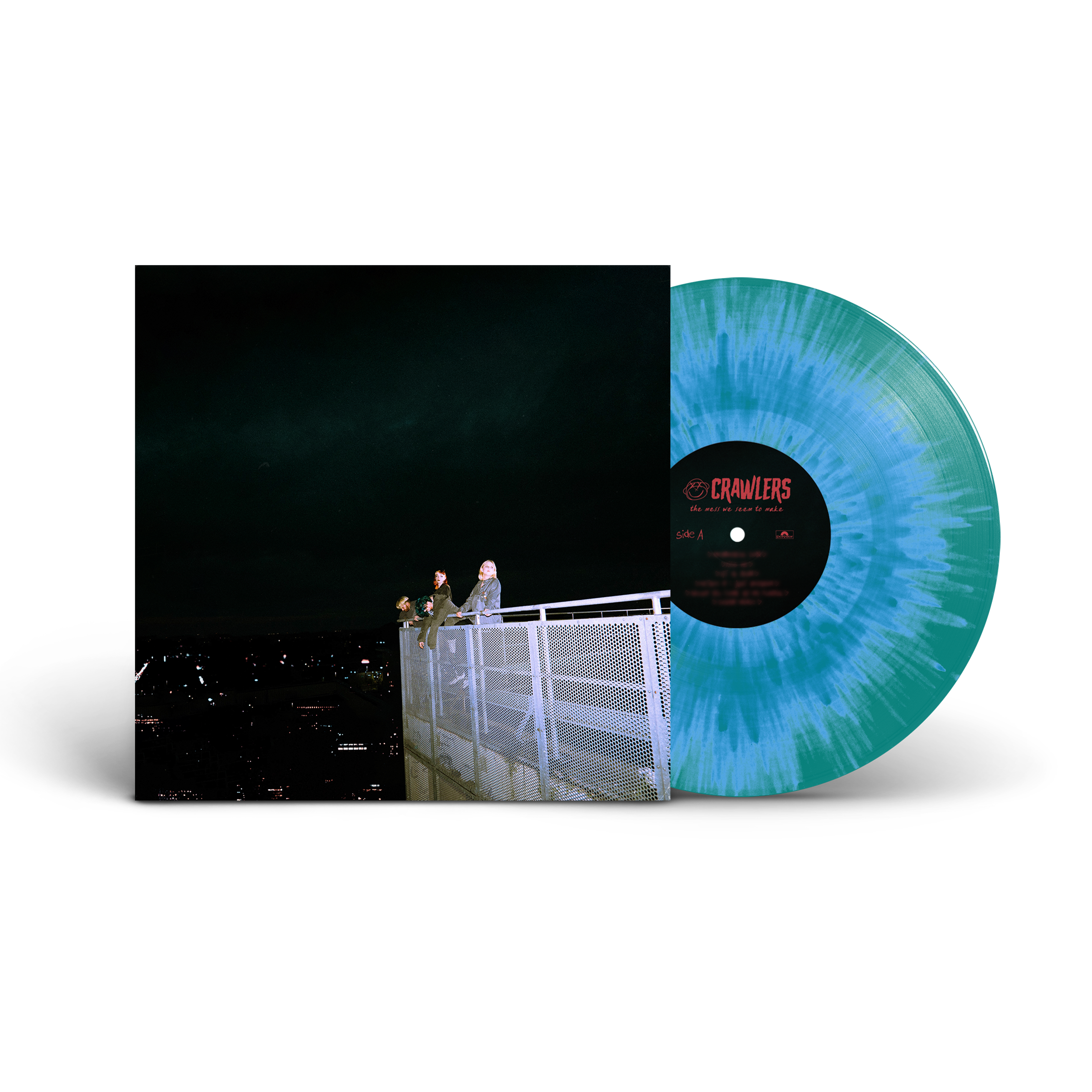 Crawlers - The Mess We Seem To Make [Alt Cover]: Limited Blue Vinyl LP ...