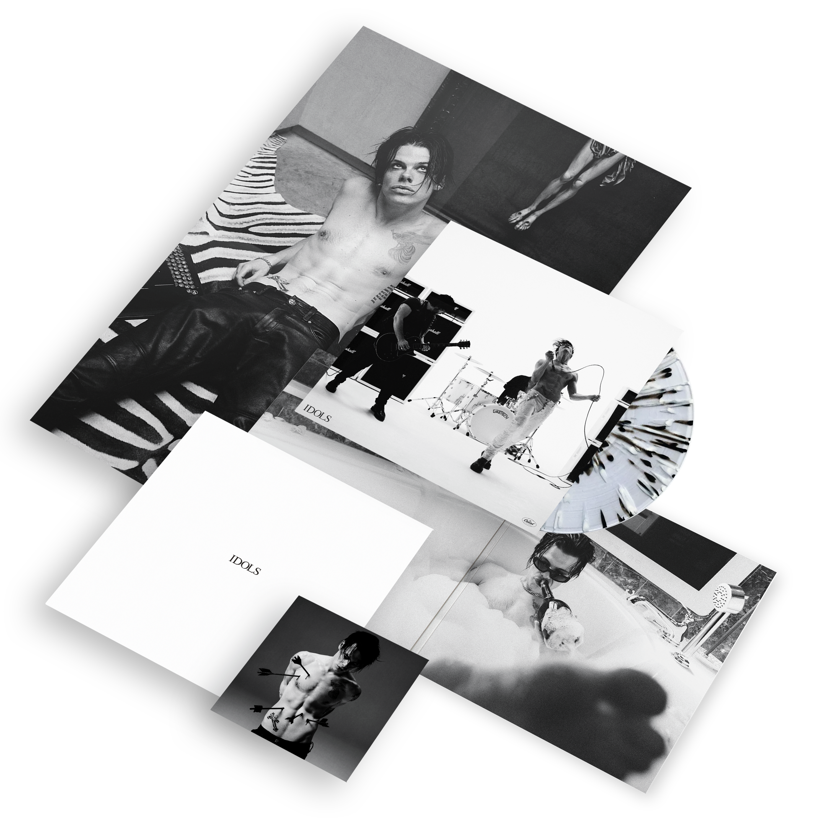 YUNGBLUD - Idols “Shattered State” Splatter Deluxe Vinyl - Recordstore