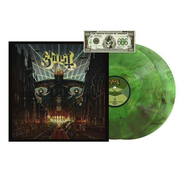 Ghost - Meliora Deluxe: Green Smoke Vinyl 2LP [NAD 2025] - Recordstore
