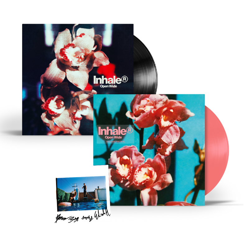 Inhaler - Open Wide: Limited Pink Vinyl LP, Black LP + Signed Art Card ...