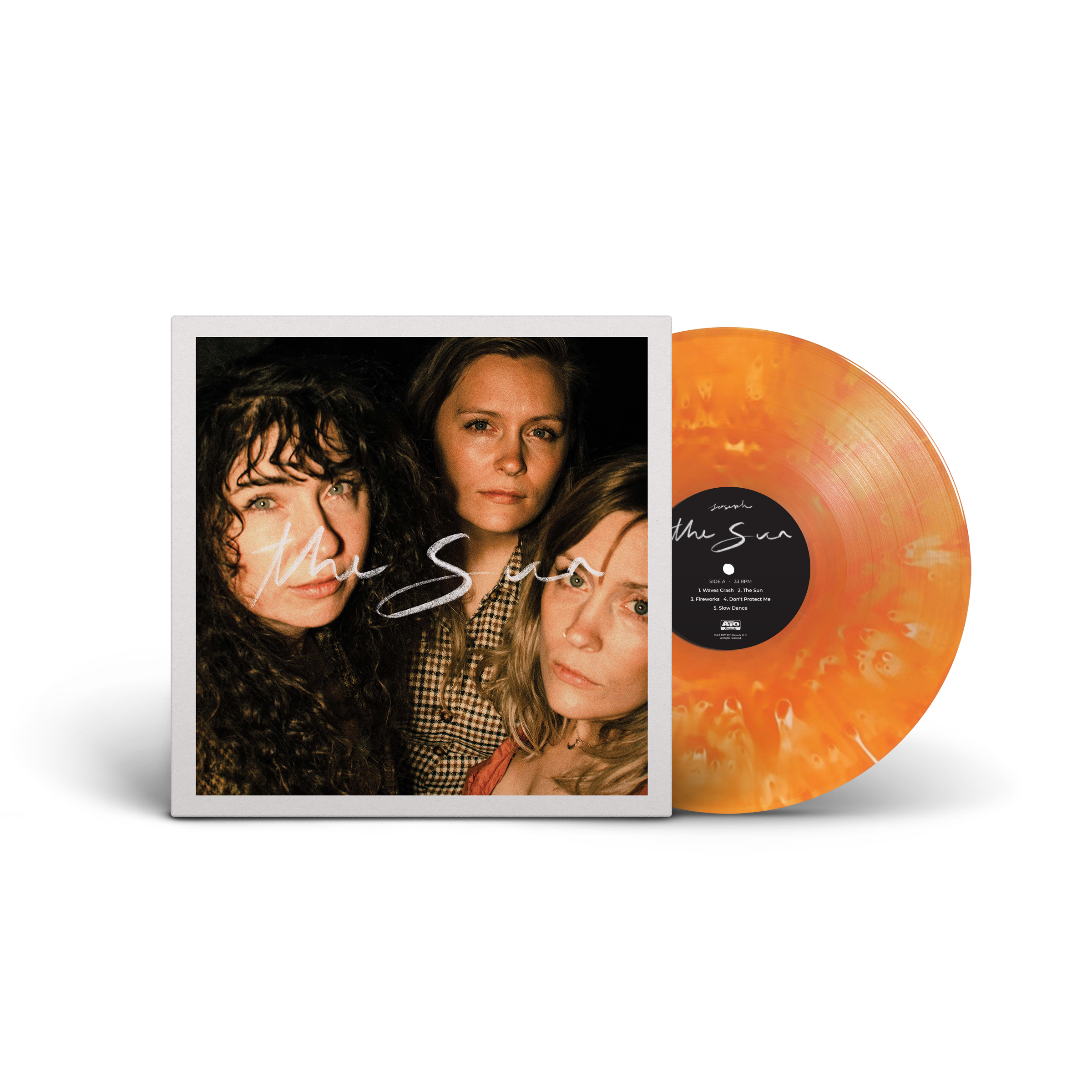 Joseph - The Sun: Limited Edition Cloudy Clear Orange Vinyl LP ...