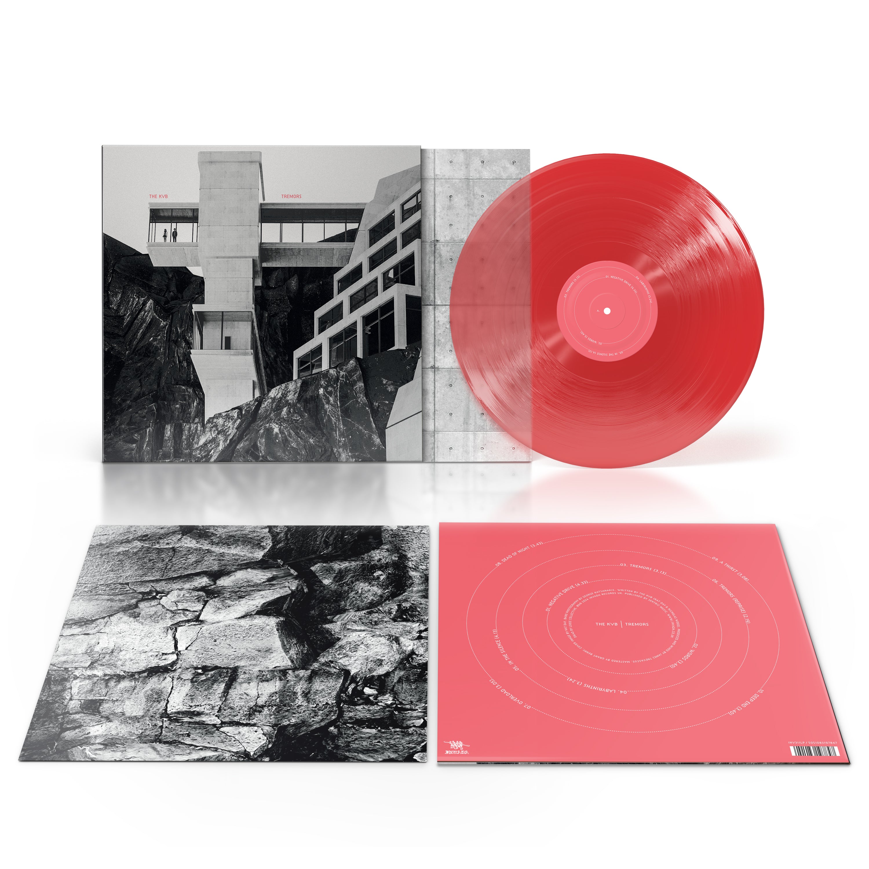 The KVB - Tremors: Red Vinyl LP - Recordstore