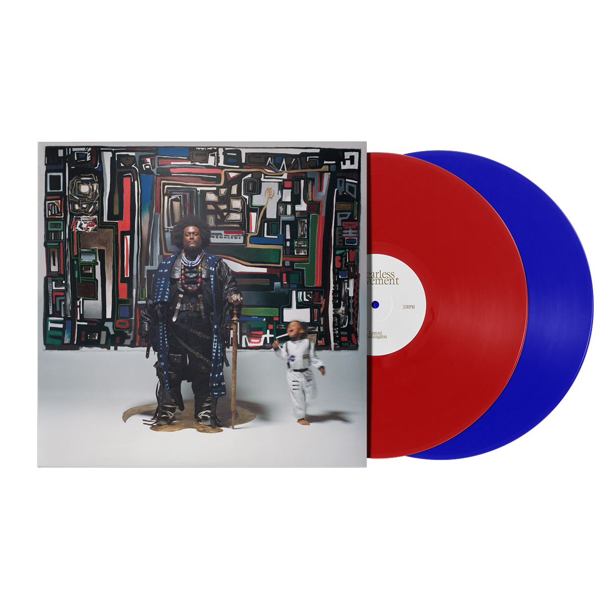 Kamasi Washington - Fearless Movement: Limited Red & Blue Vinyl 2LP ...