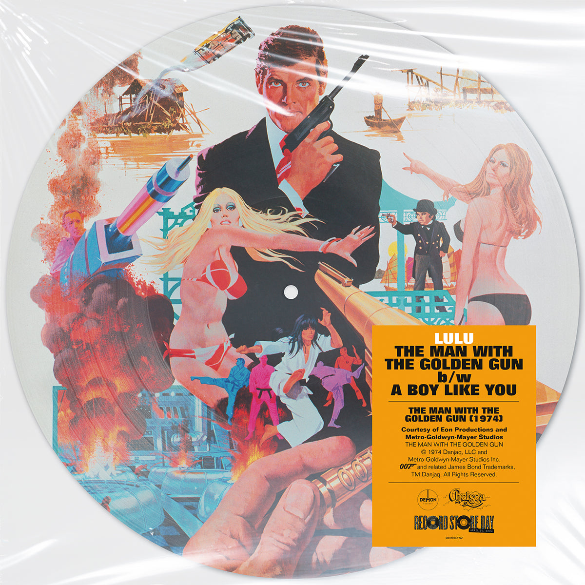 Lulu - James Bond - The Man With The Golden Gun: Picture Disc Vinyl 12 ...