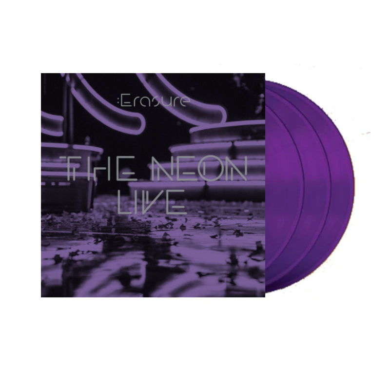 Erasure - The Neon Live: Violet Sparkle Vinyl 3LP - Recordstore