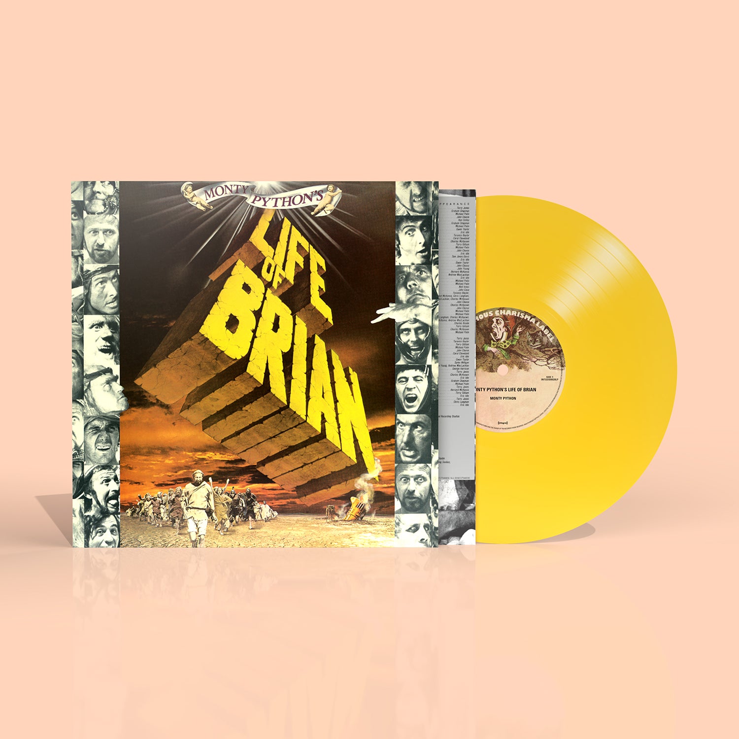 Monty Python - Life Of Brian Limited Edition Yellow Vinyl - Recordstore