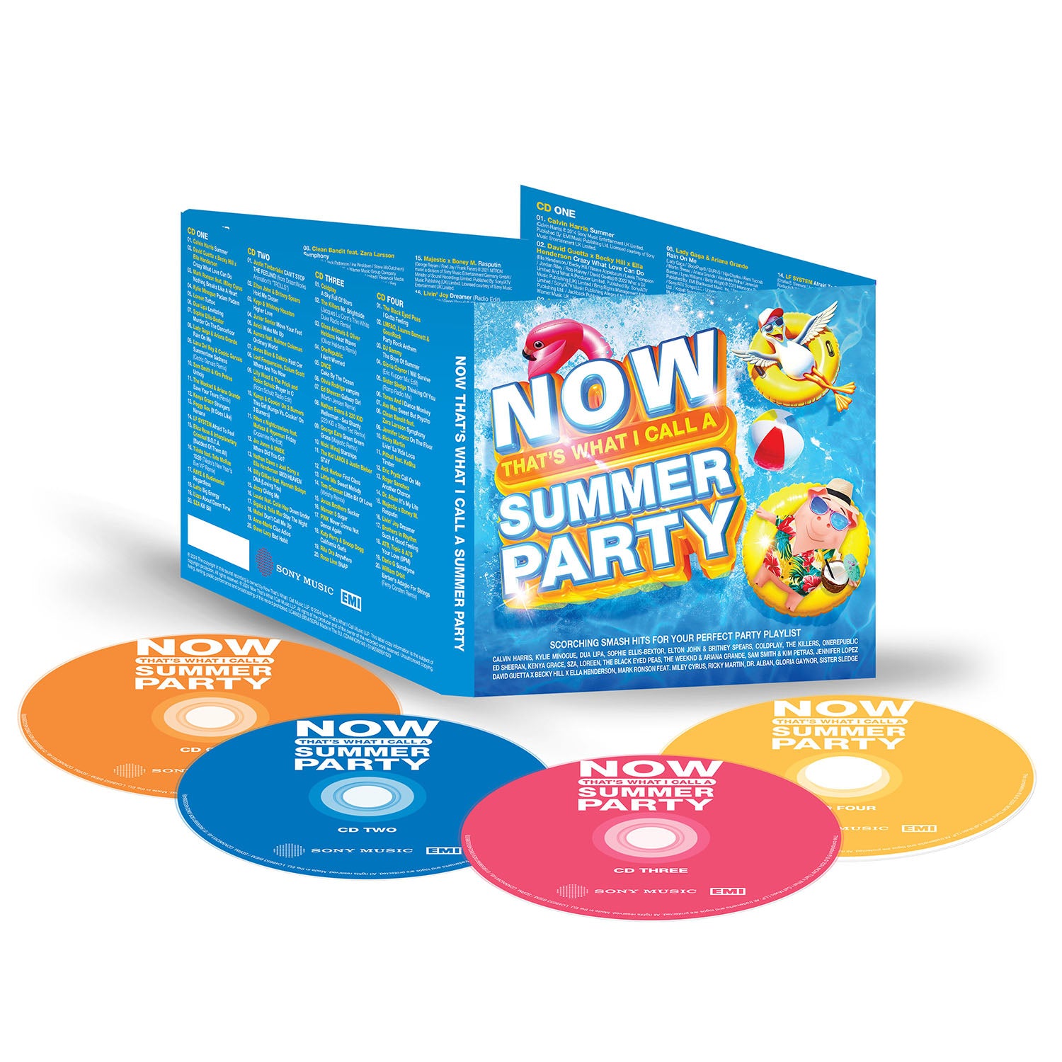 Various Artists - NOW That's What I Call A Summer Party (4CD) - Recordstore