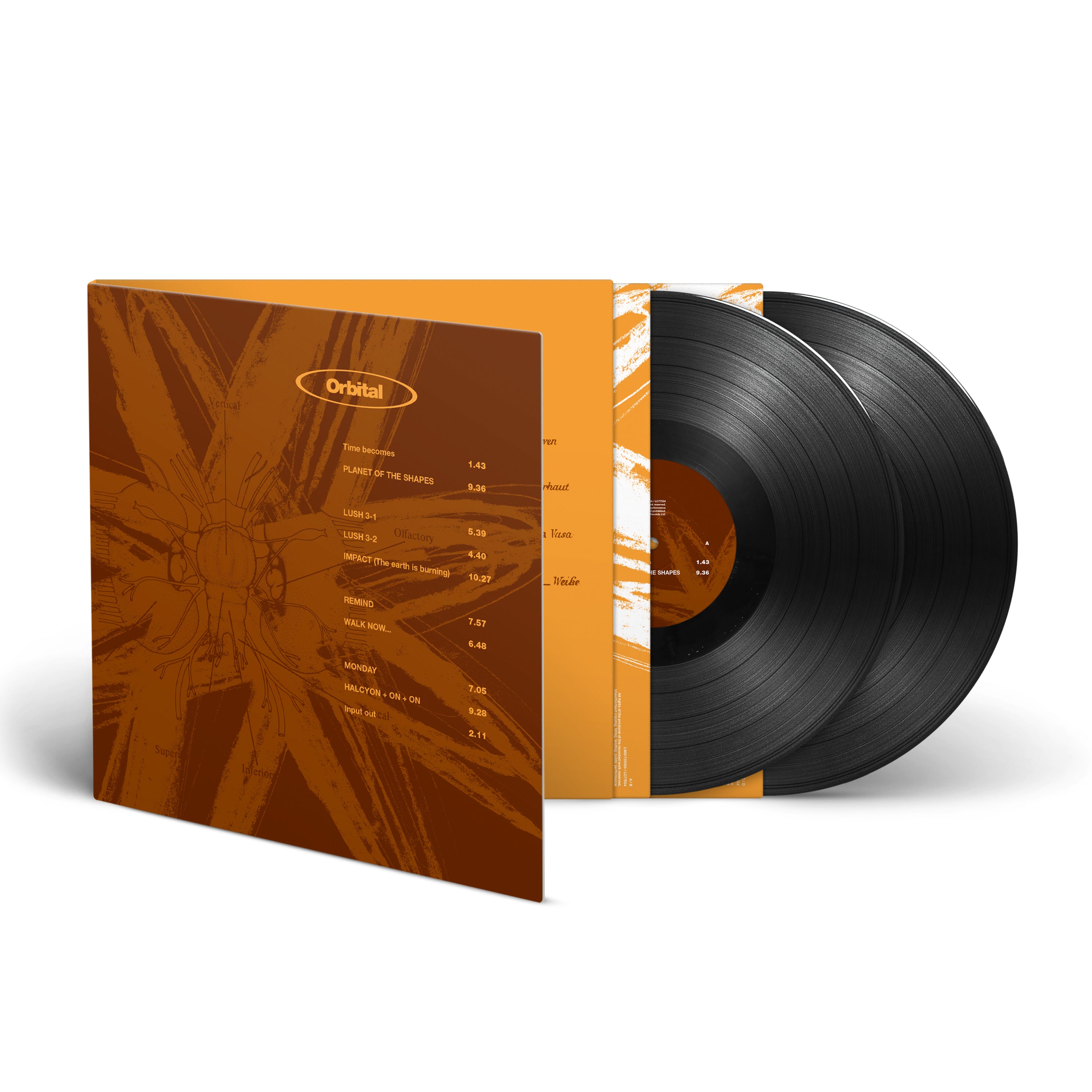 Orbital - Orbital (The Brown Album): Limited Edition Vinyl 2LP ...