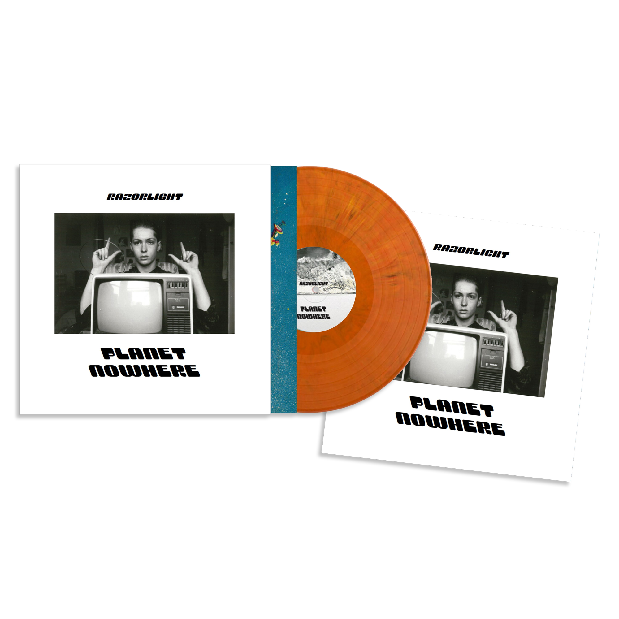 Razorlight - Planet Nowhere: Limited Orange Marble Vinyl LP + Signed ...