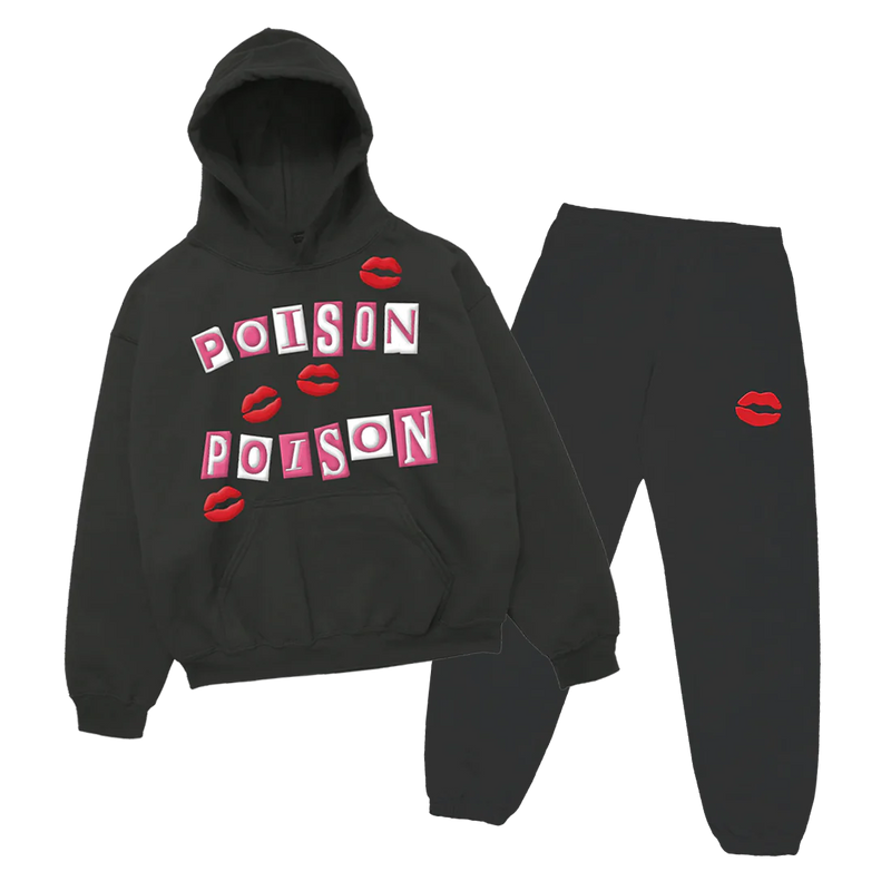 Reneé Rapp - Poison Poison Sweatsuit (Black) - Recordstore
