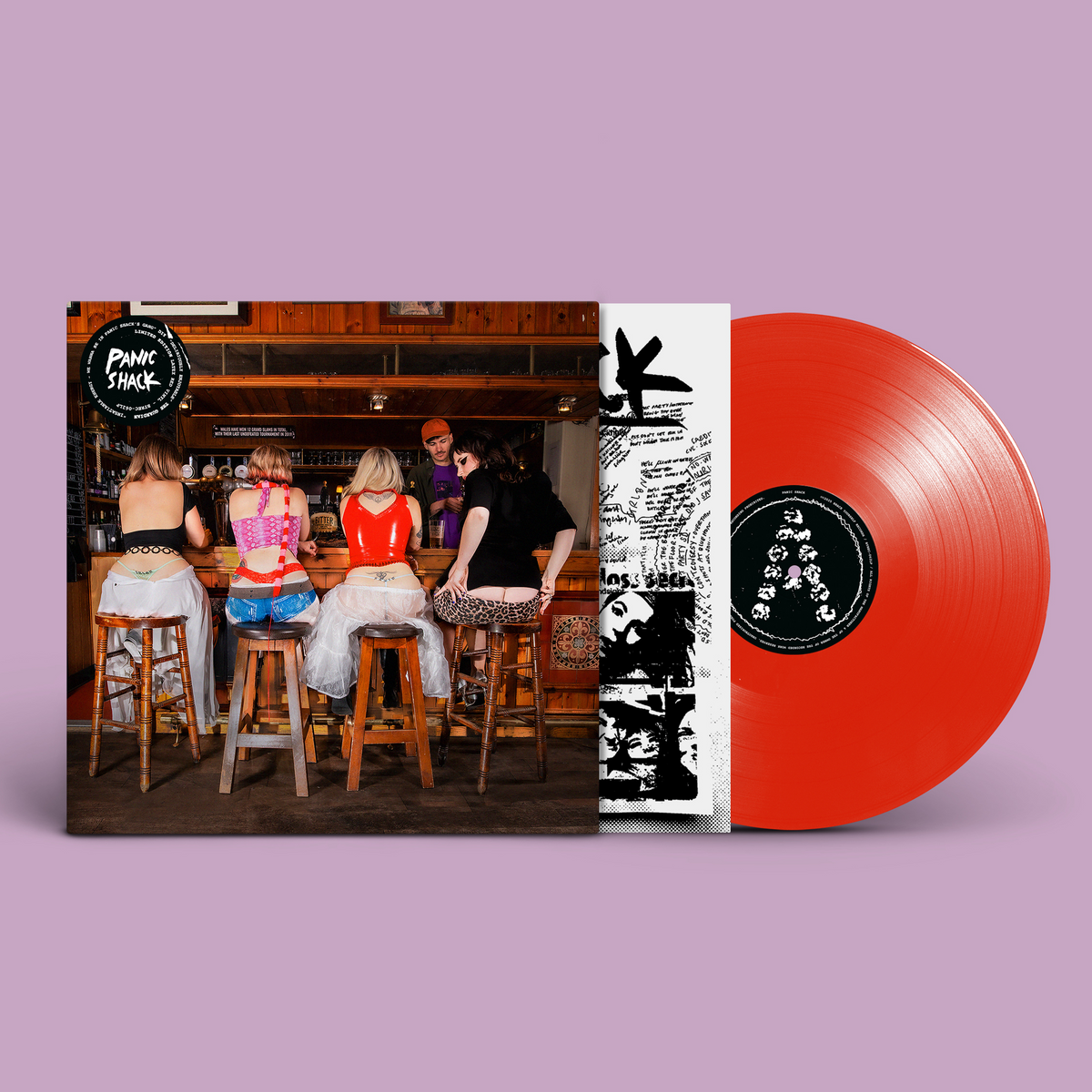 Panic Shack - Panic Shack: Latex Red Vinyl LP - Recordstore
