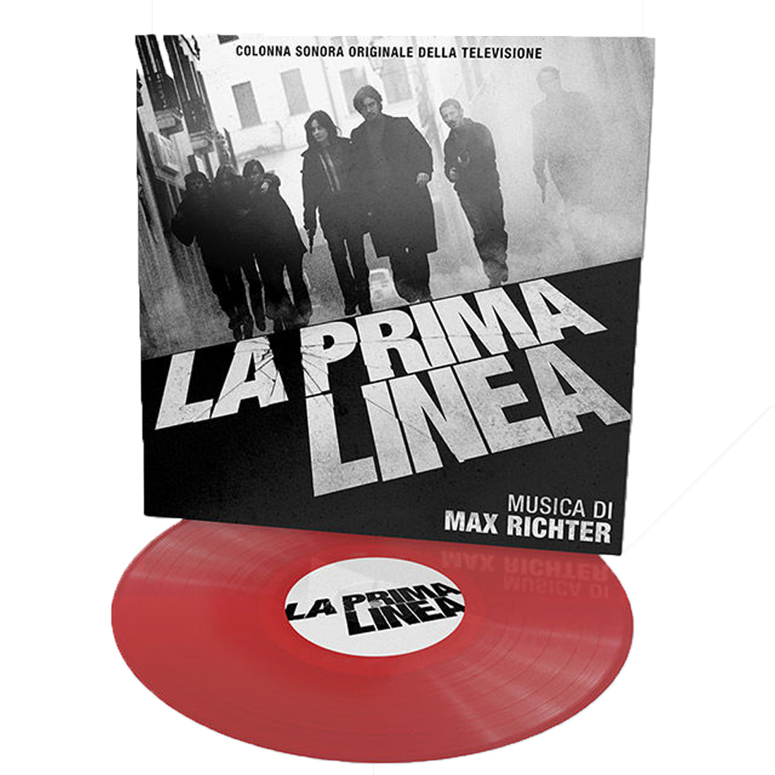 Max Richter - La Prima Linea: Transparent Red Vinyl LP - Recordstore