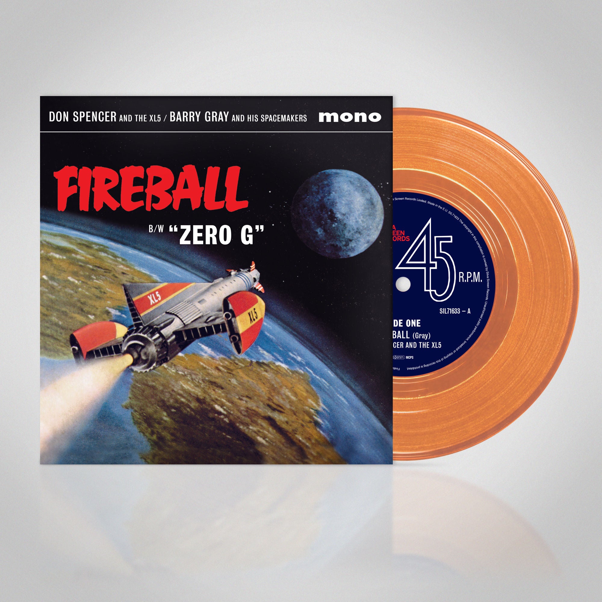 Original Soundtrack - Fireball XL5: Limited Edition Transparent Orange ...