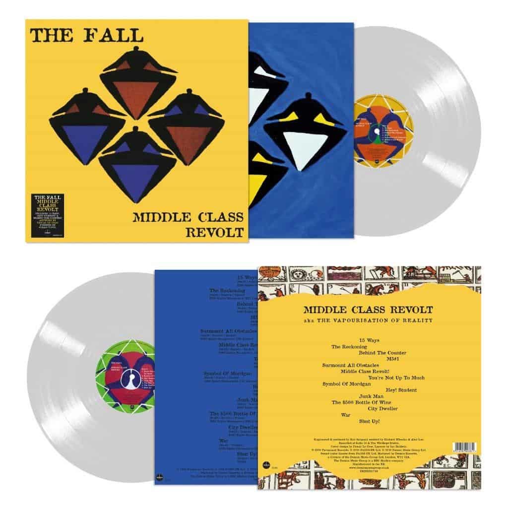 The Fall - Middle Class Revolt: Limited Edition Clear Vinyl LP ...