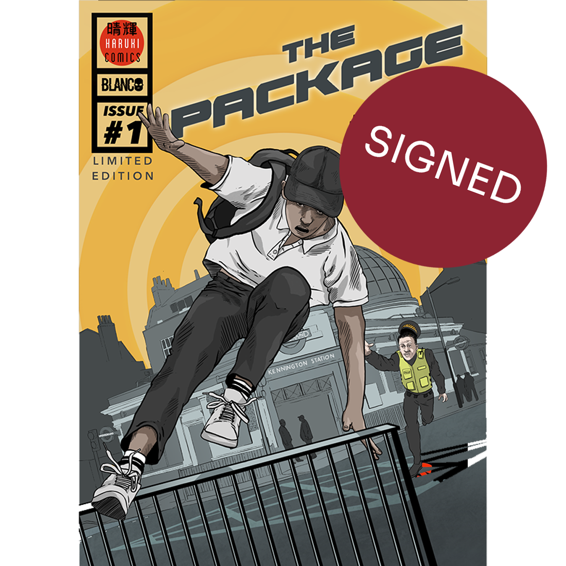 Blanco - The Package: Signed Comic Book - Recordstore