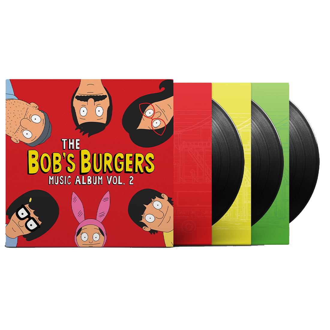 Original Soundtrack - The Bob's Burgers Music Album Vol. 2: Vinyl 3LP ...