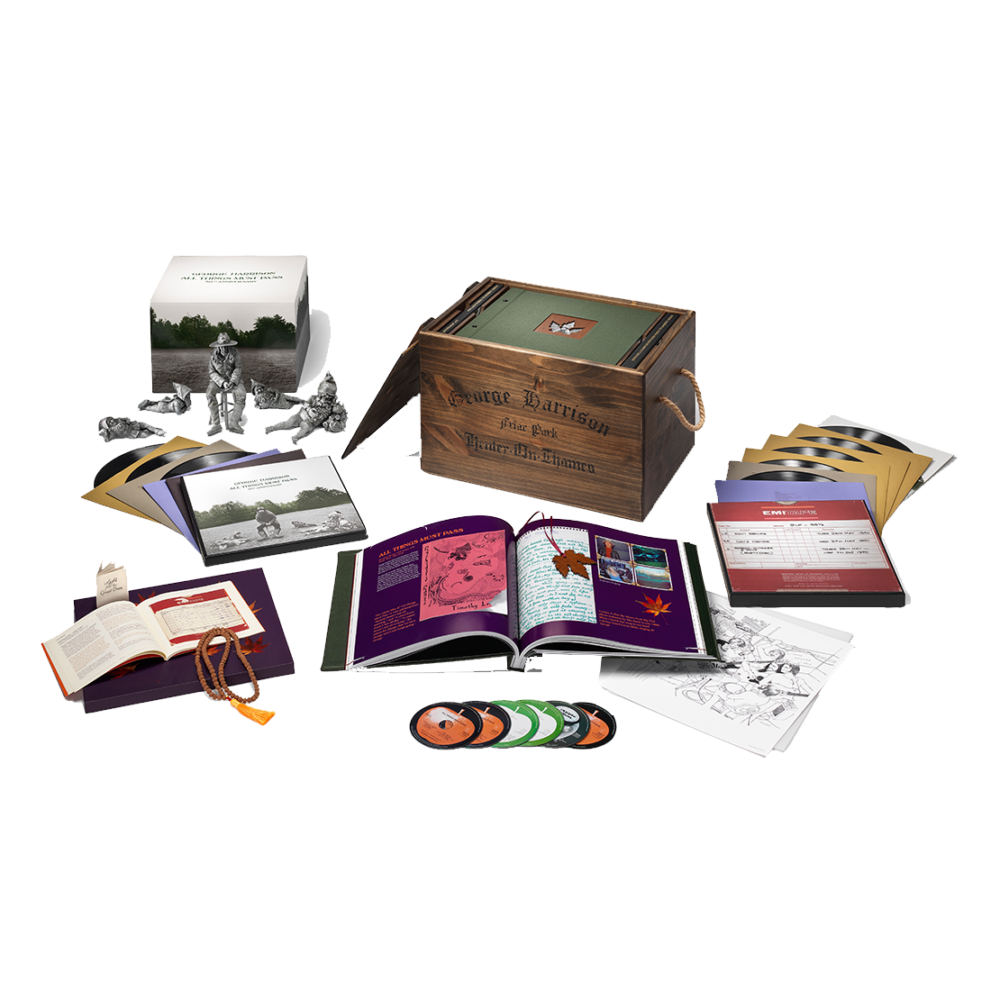George Harrison - All Things Must Pass: Exclusive Uber Deluxe Box Set ...