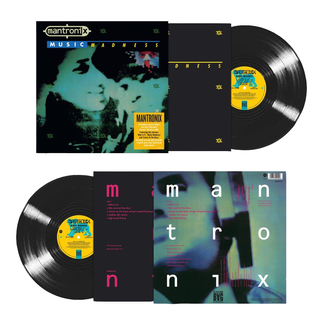 Mantronix - Mantronix - Music Madness: Vinyl LP - Recordstore