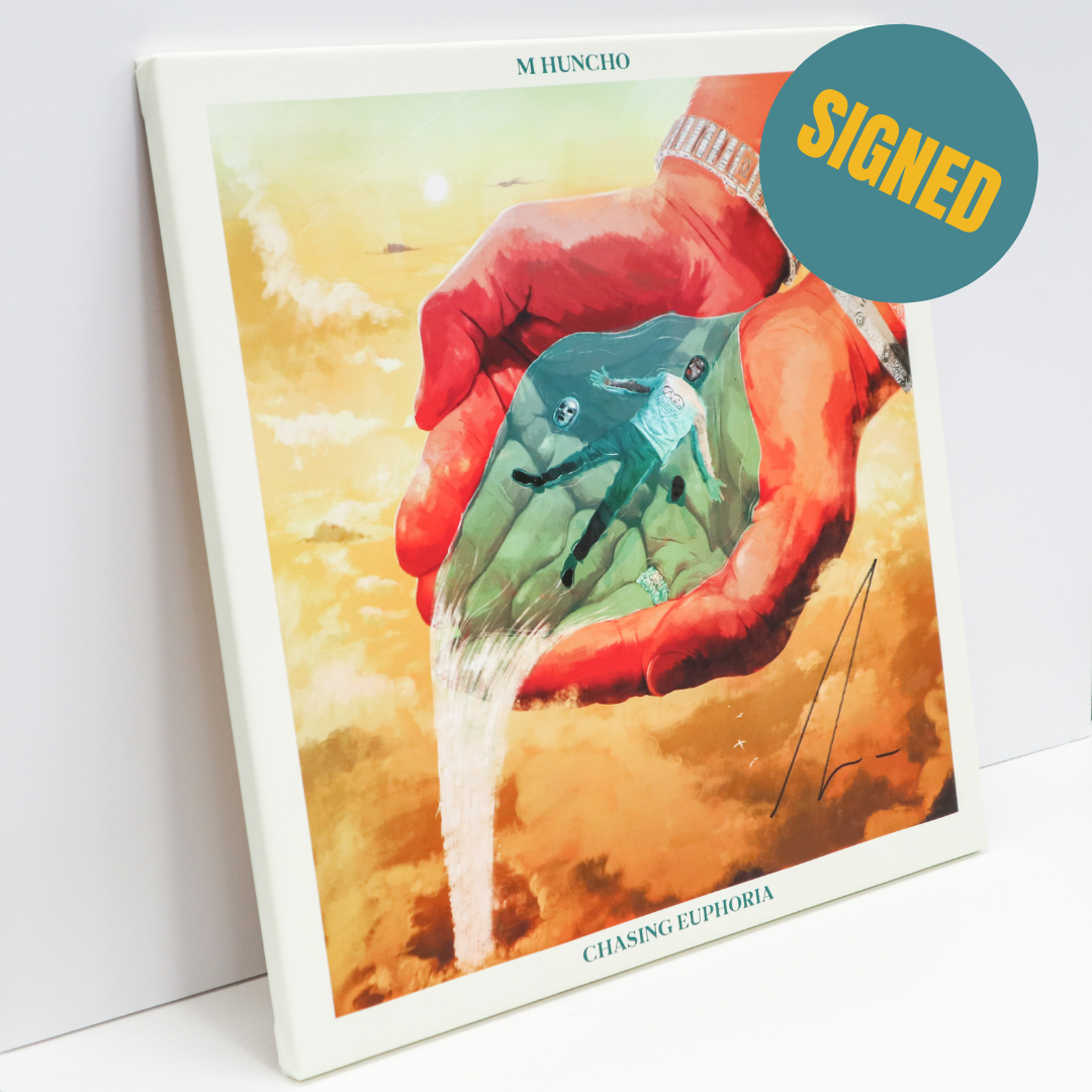 M Huncho - Exclusive Signed Canvas - Recordstore