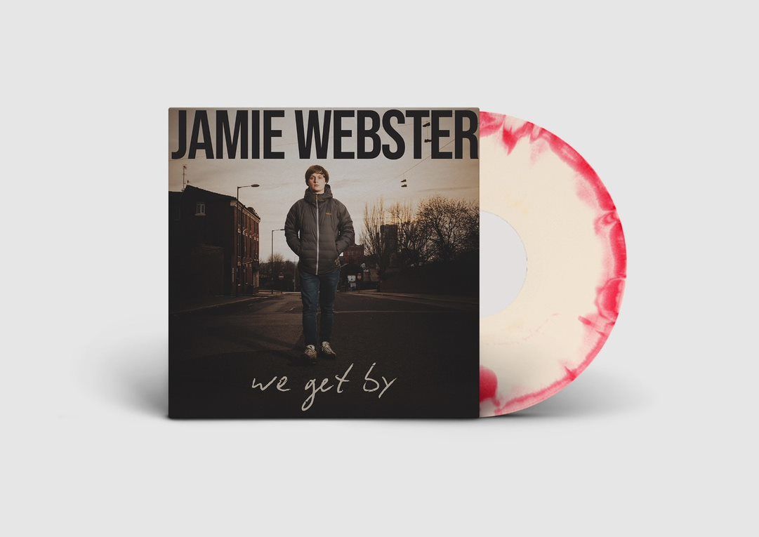 Jamie Webster - We Get By: Limited Edition Red and White Swirl Vinyl ...