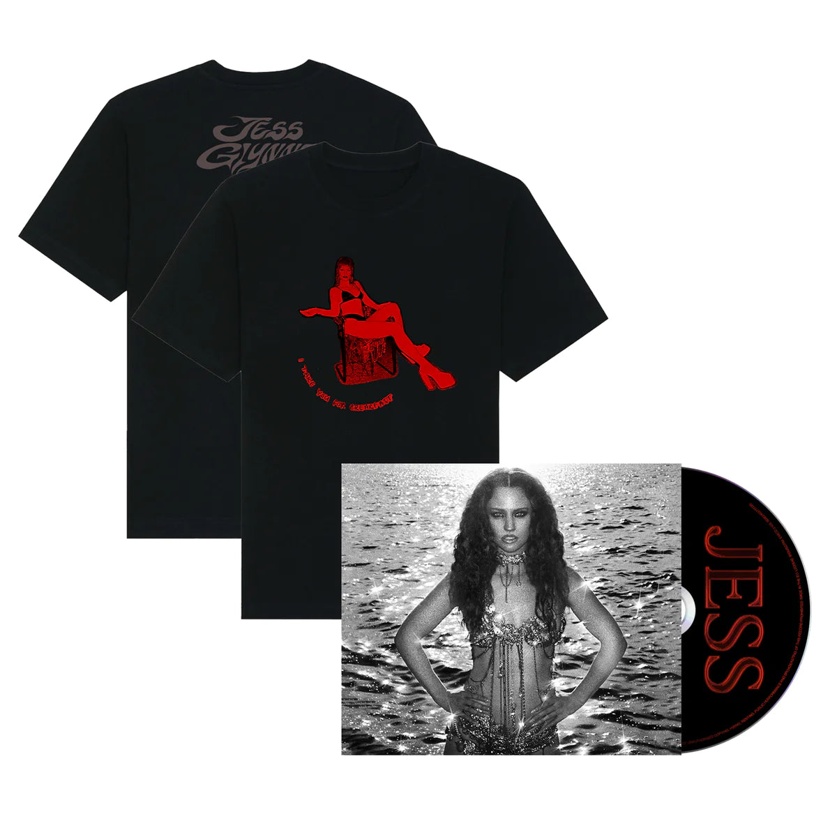 JESS: Signed CD + T-Shirt - Recordstore