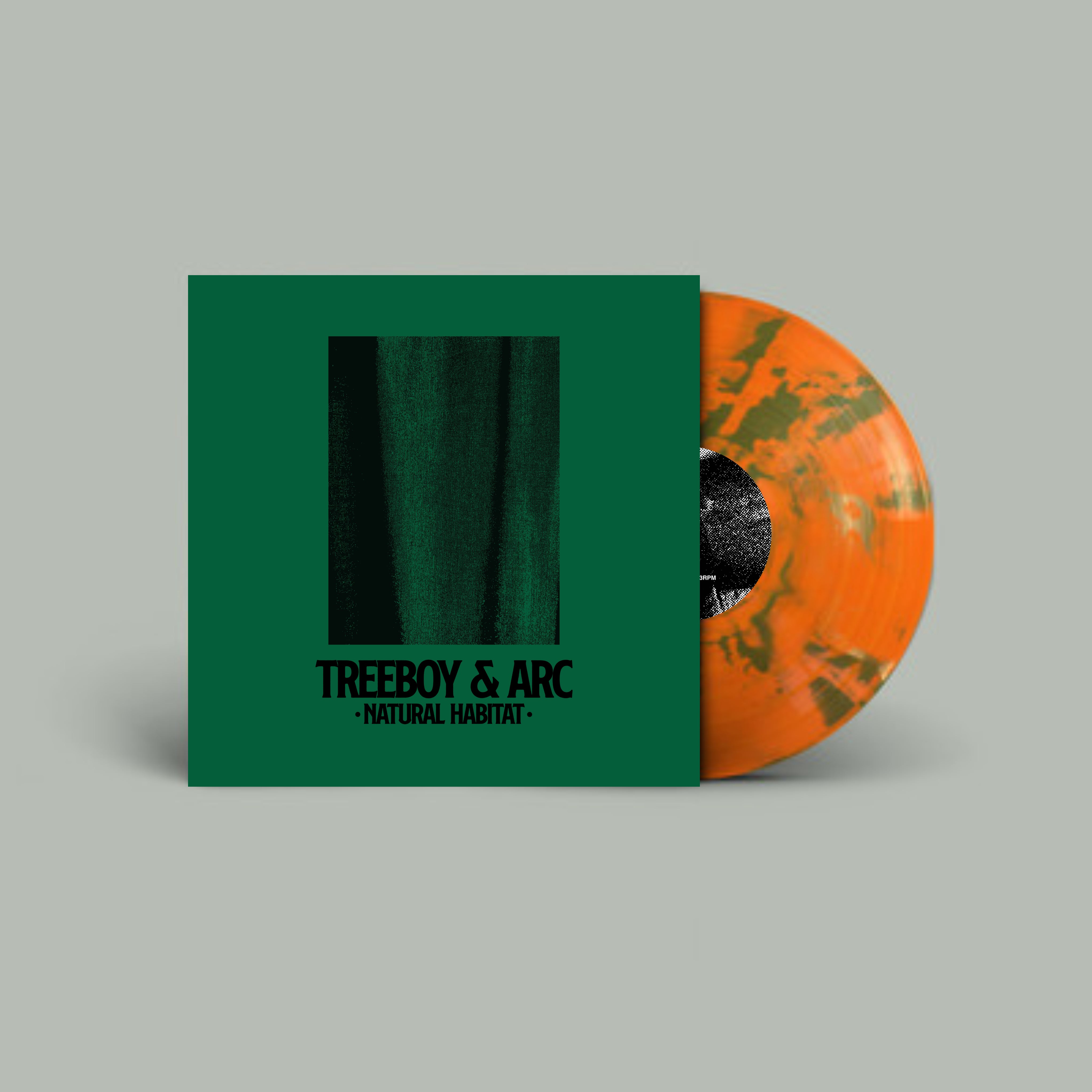 Treeboy & Arc - Natural Habitat: Exclusive Orange + Green Splatter ...