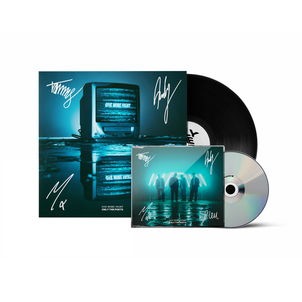 Only The Poets - One More Night: Signed Vinyl LP + Signed CD - Recordstore