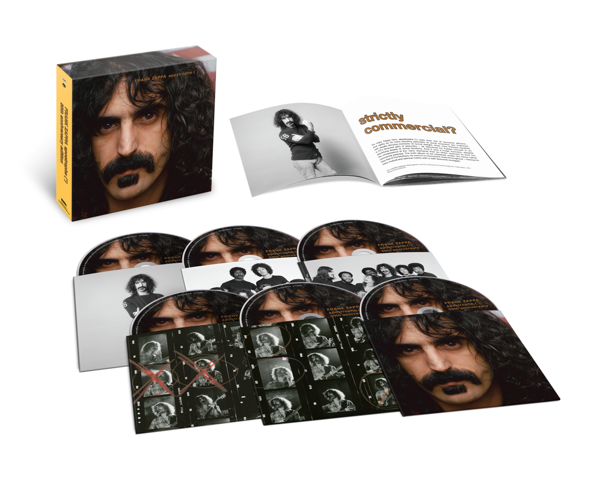 Frank Zappa - Apostrophe ('): 5CD + Blu-Ray Box Set - Recordstore