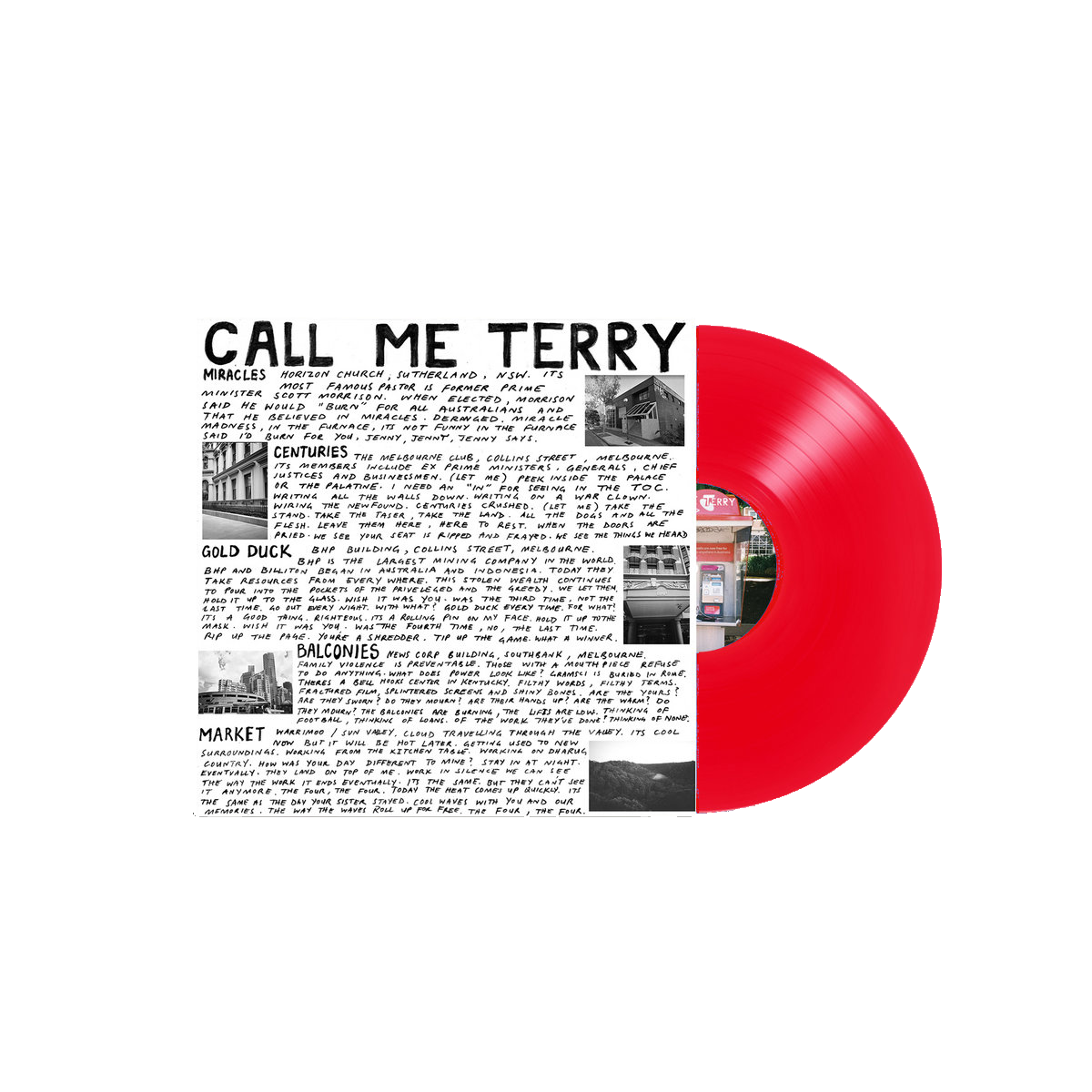Terry - Call Me Terry: Red Vinyl LP - Recordstore