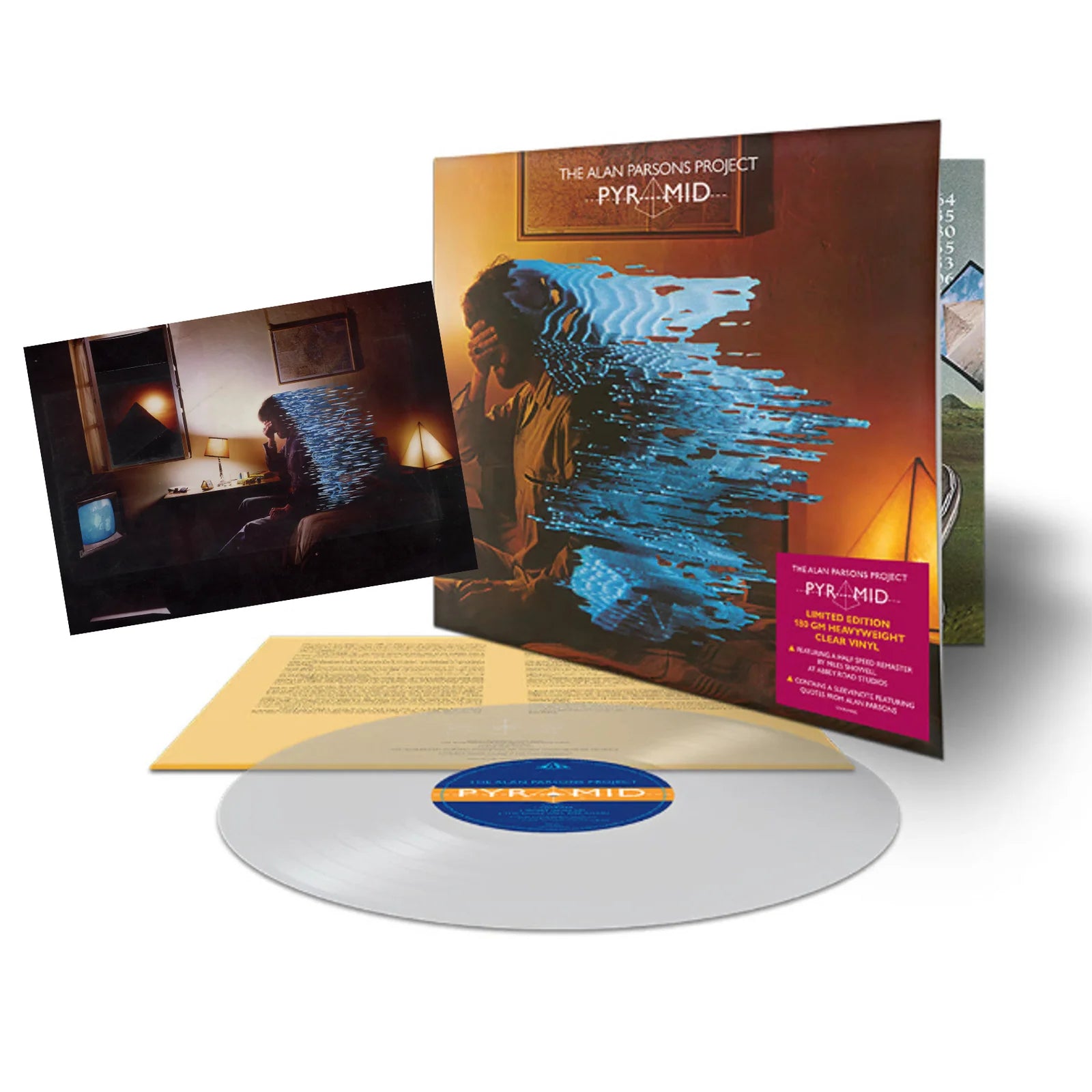 The Alan Parsons Project - Pyramid (Half-Speed Master): Clear Vinyl LP ...