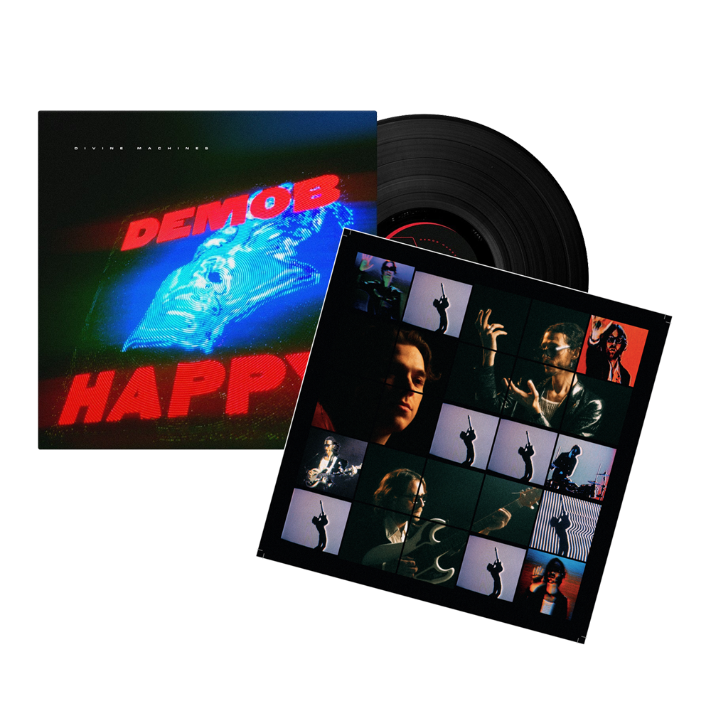Demob Happy - Divine Machines: Vinyl LP + Signed Print - Recordstore