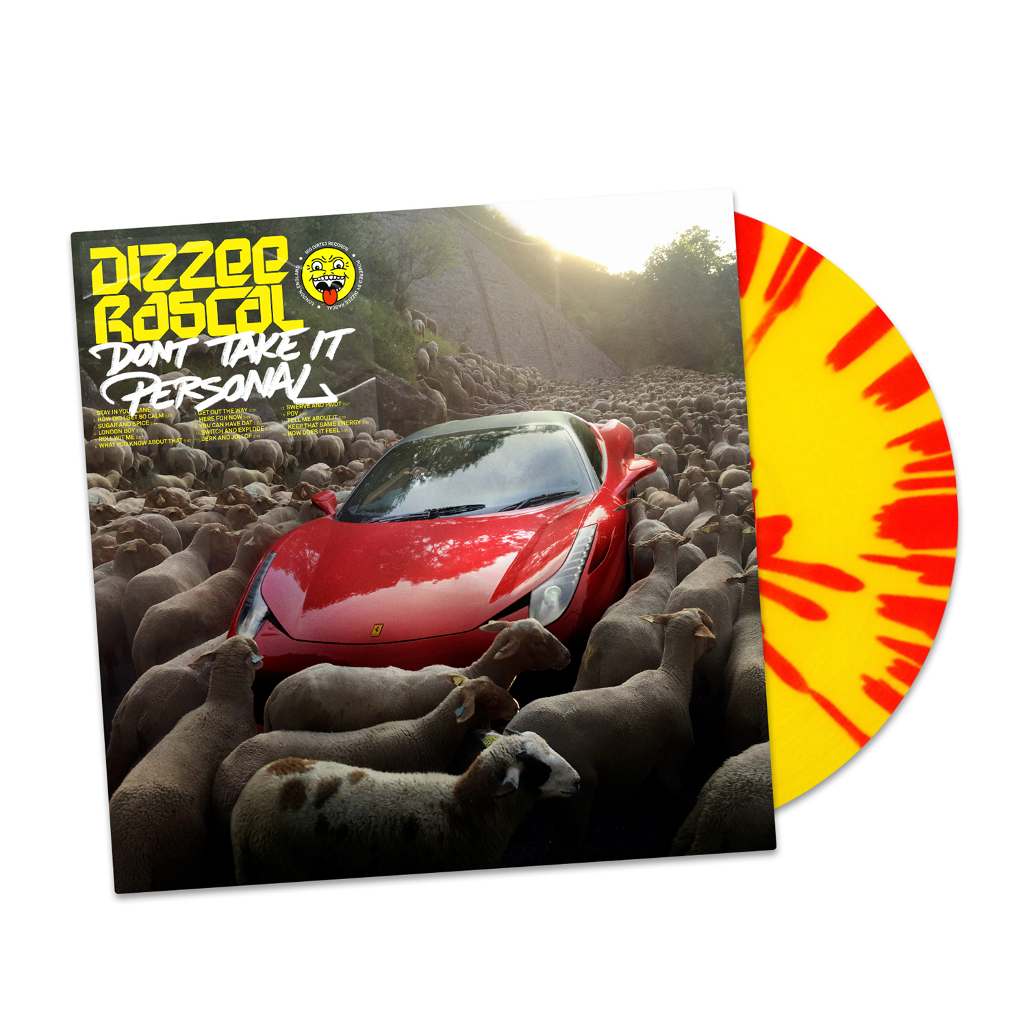 Dizzee Rascal - Don't Take It Personal: Limited Red/Yellow Splatter ...