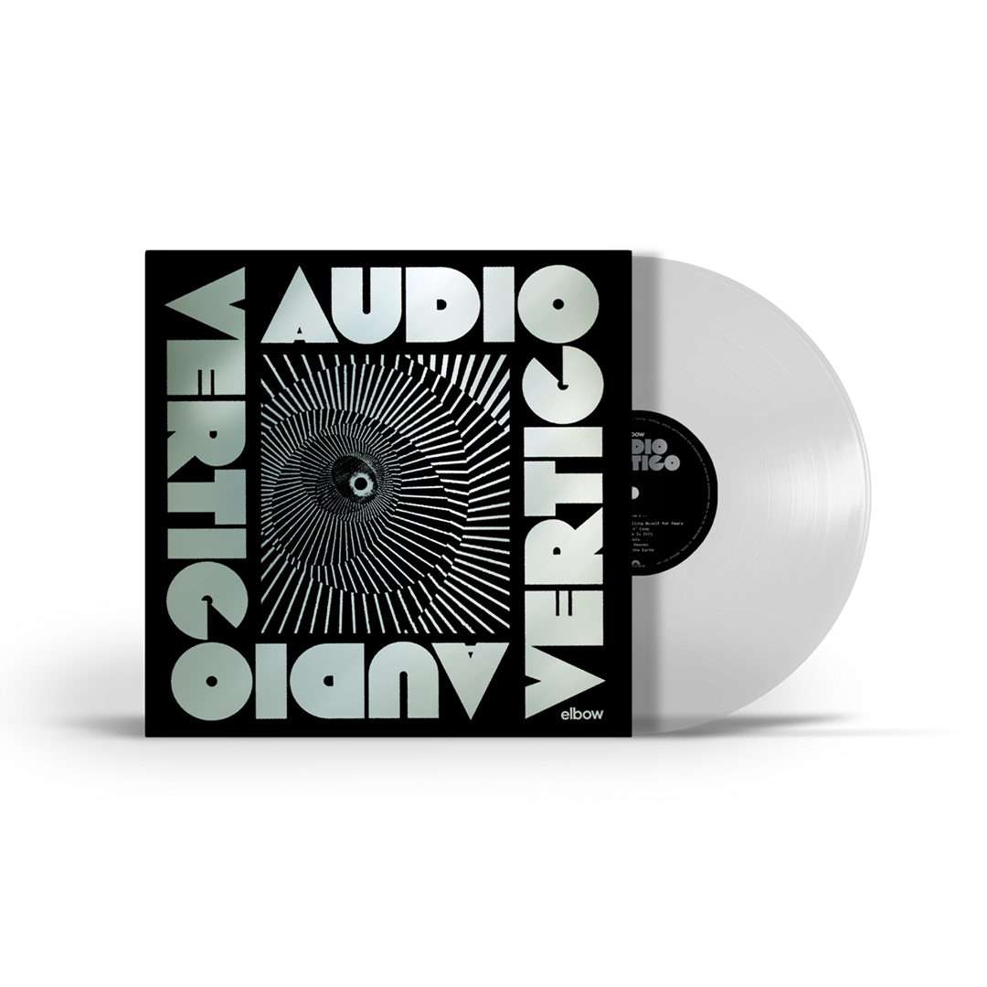 Elbow - AUDIO VERTIGO: Exclusive Clear Vinyl LP (w/ Mirror Board Sleeve ...