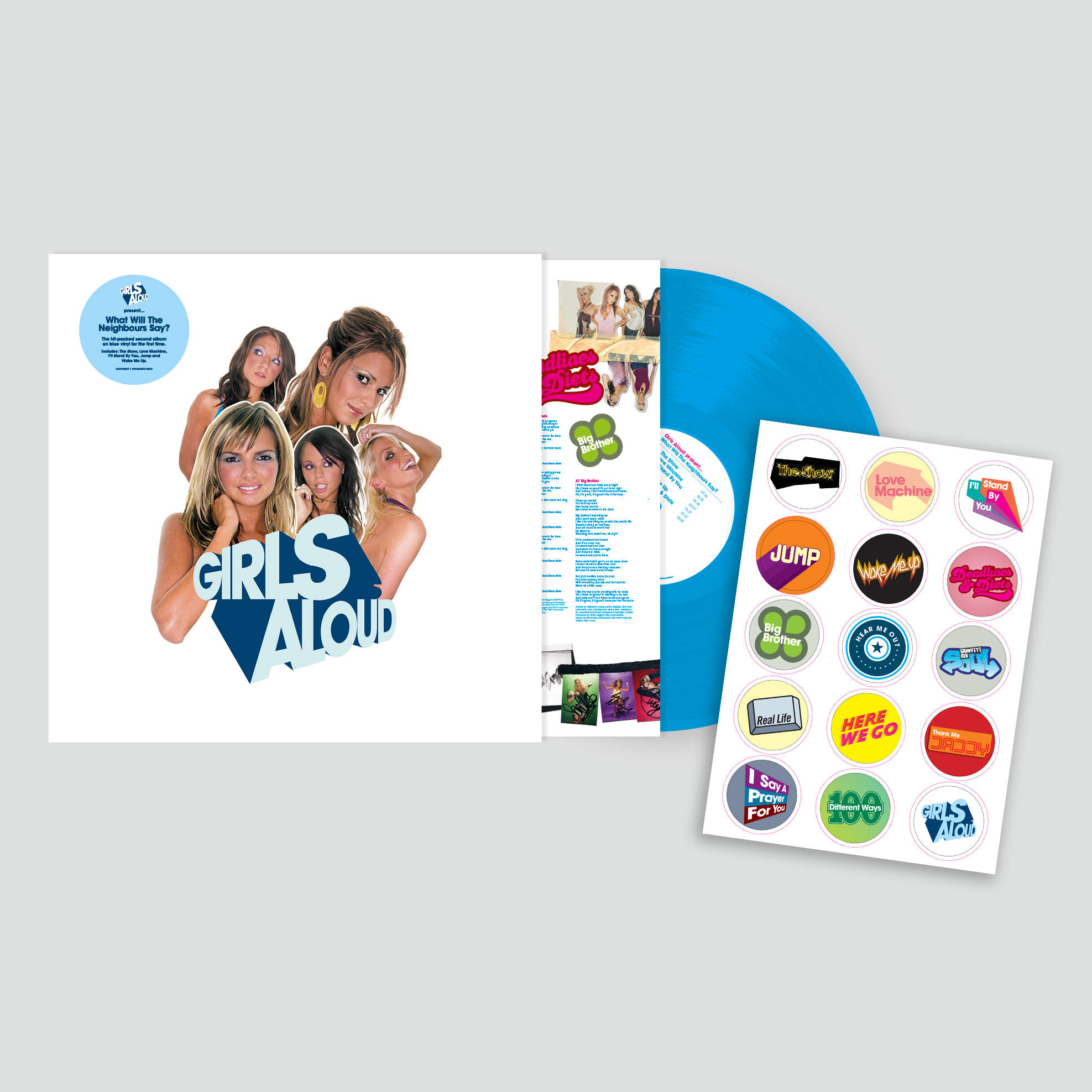 Girls Aloud - What Will The Neighbours Say (Deluxe Edition): Blue Vinyl ...