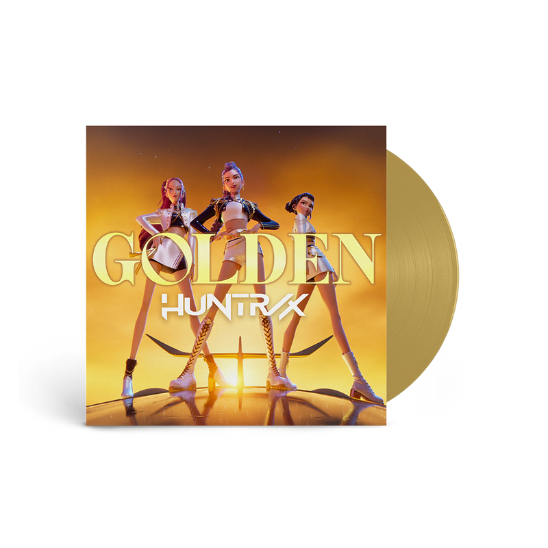 KPop Demon Hunters Cast, HUNTR/X & Saja Boys - Golden 7" Vinyl ...