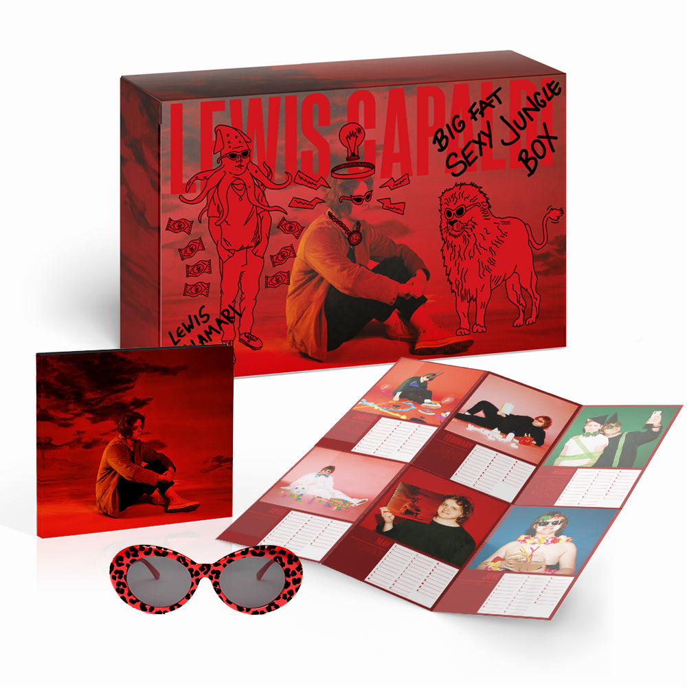 Lewis Capaldi - Limited Edition CD Box Set + Calendar + Sunglasses ...