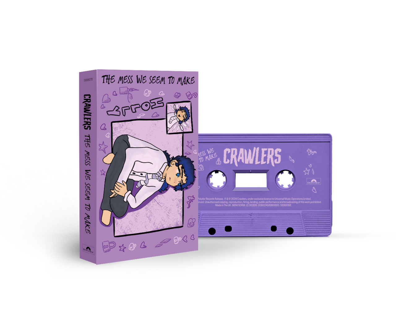Crawlers - The Mess We Seem To Make: Cassette [Holly] - Recordstore