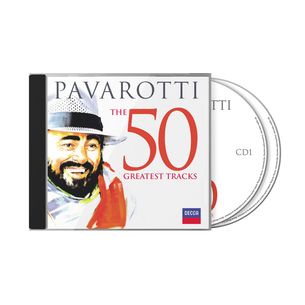Luciano Pavarotti - The 50 Greatest Tracks: 2CD - Recordstore