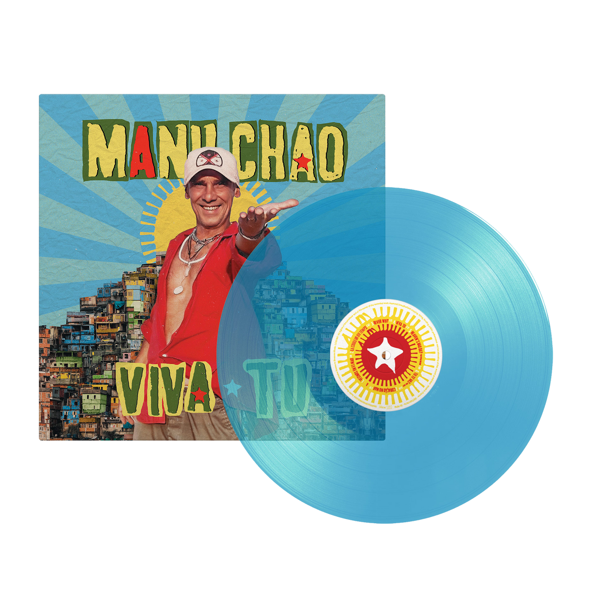 Manu Chao - Viva Tu: Limited Clear Blue Vinyl LP - Recordstore